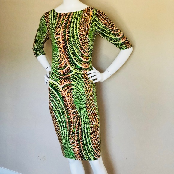 Dresses | Printed Dress Stretch Material | Poshmark
